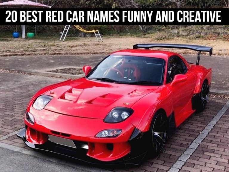 Best Red Car Names 90 Funny Cute And Creative Ideas 