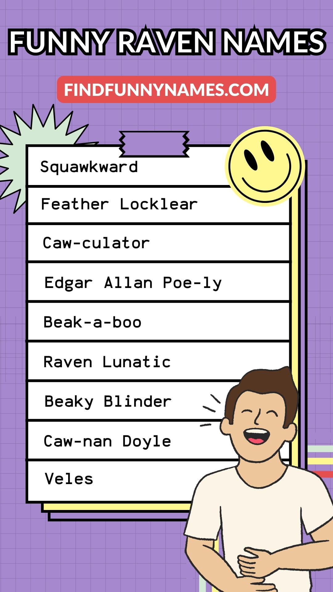 Funny Raven Names (250+ Witty Choices)