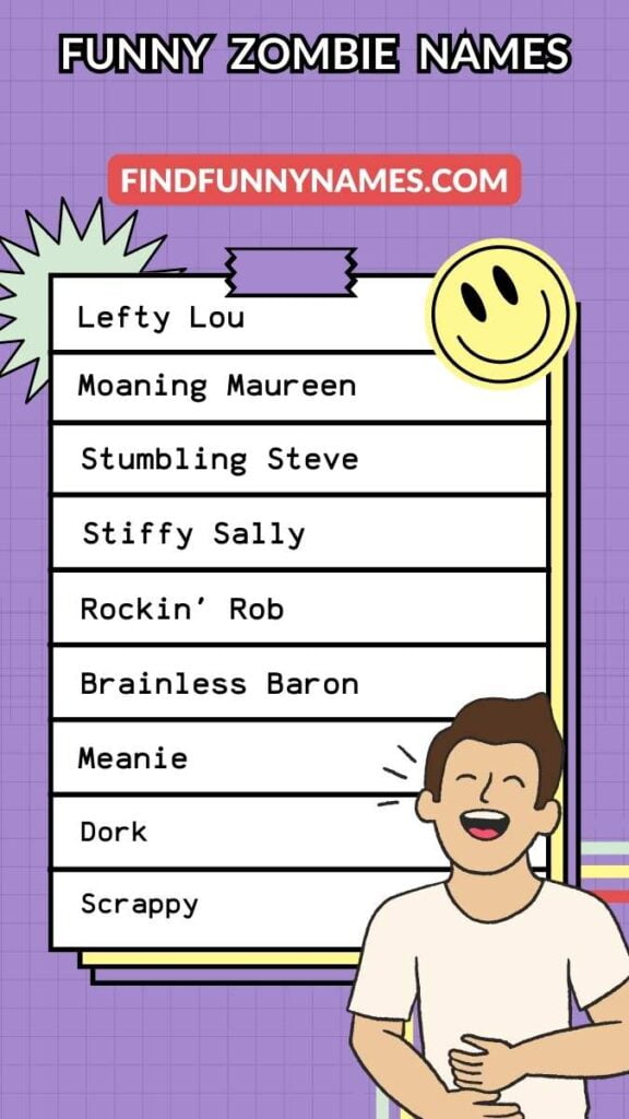 200+ Funny Zombie Names (Cute, Hilarious, and Badass Ideas)