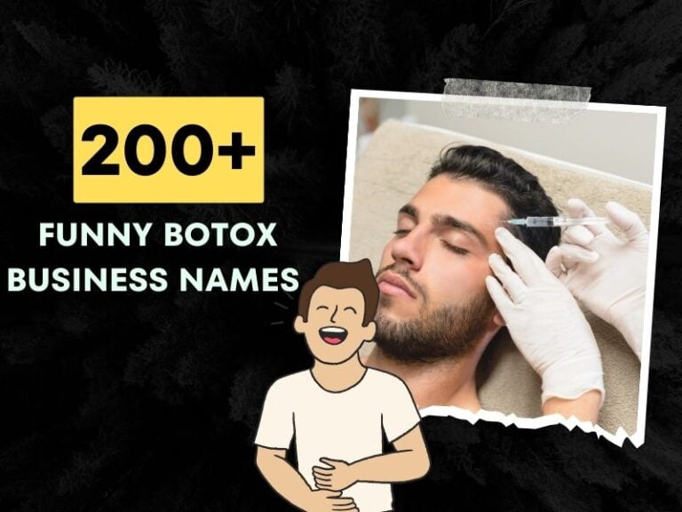 200+ Funny Botox Business Names (Beauty Meets Comedy)