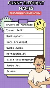 300+ Funny Elephant Names for Your Jumbo Buddy