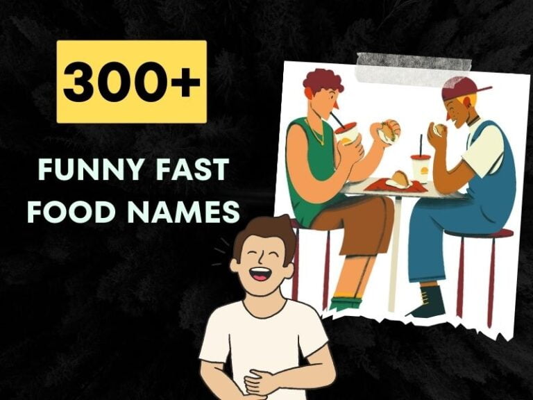 300+ Funny Fast Food Names - Spice Up Your Branding