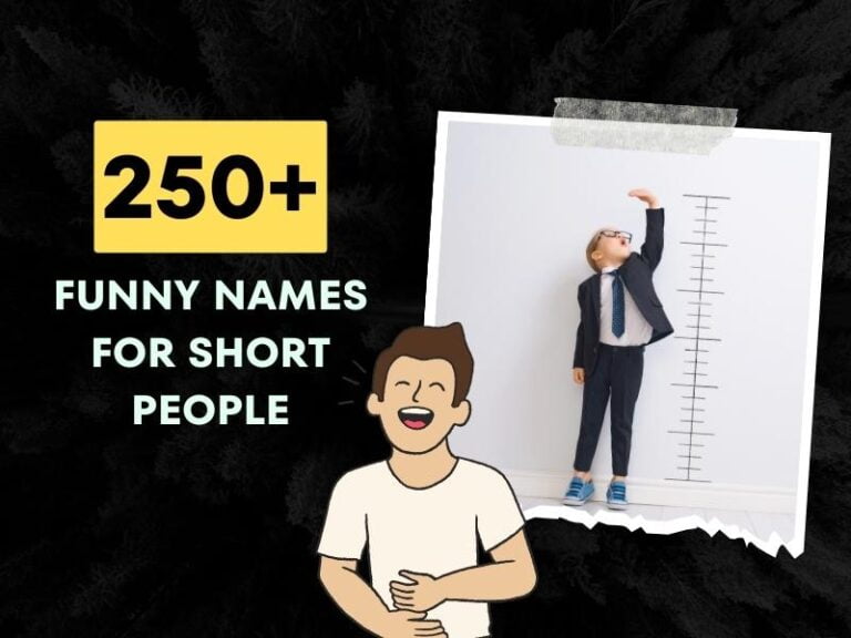 250 Funny Names For Short People Laughter Over Height 250 Funny Names For Short People Laughter Over Height