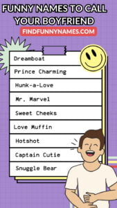 200+ Funny Names To Call Your Boyfriend (Romance with Humor)