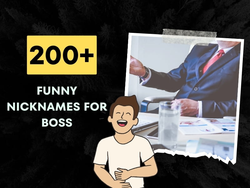 200 Funny Nicknames For Boss Spicing Up Office Humor 200 Funny Nicknames For Boss Spicing Up Office Humor