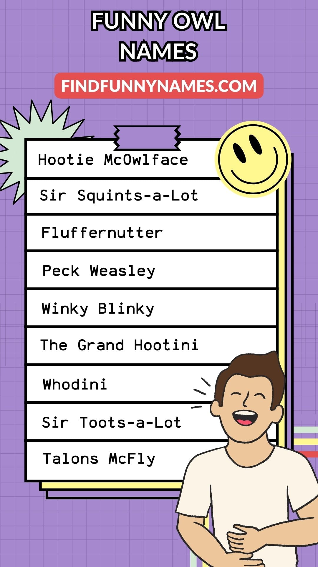 420+ Funny Owl Names Generator (2024)