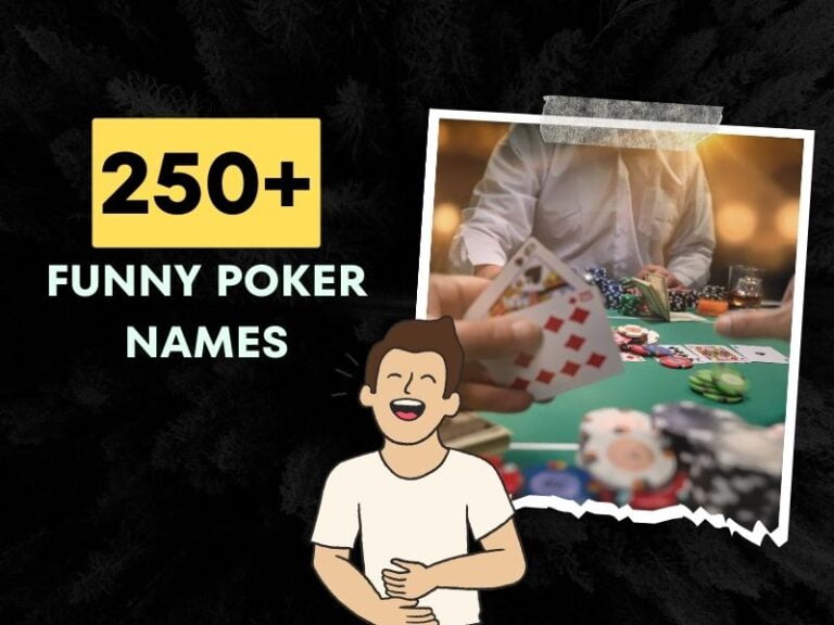 250 Funny Poker Names Turn Bluffs Into Belly Laughs 