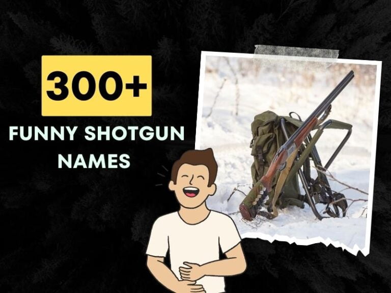 300+ Funny Shotgun Names (Clever Gun Name Ideas)
