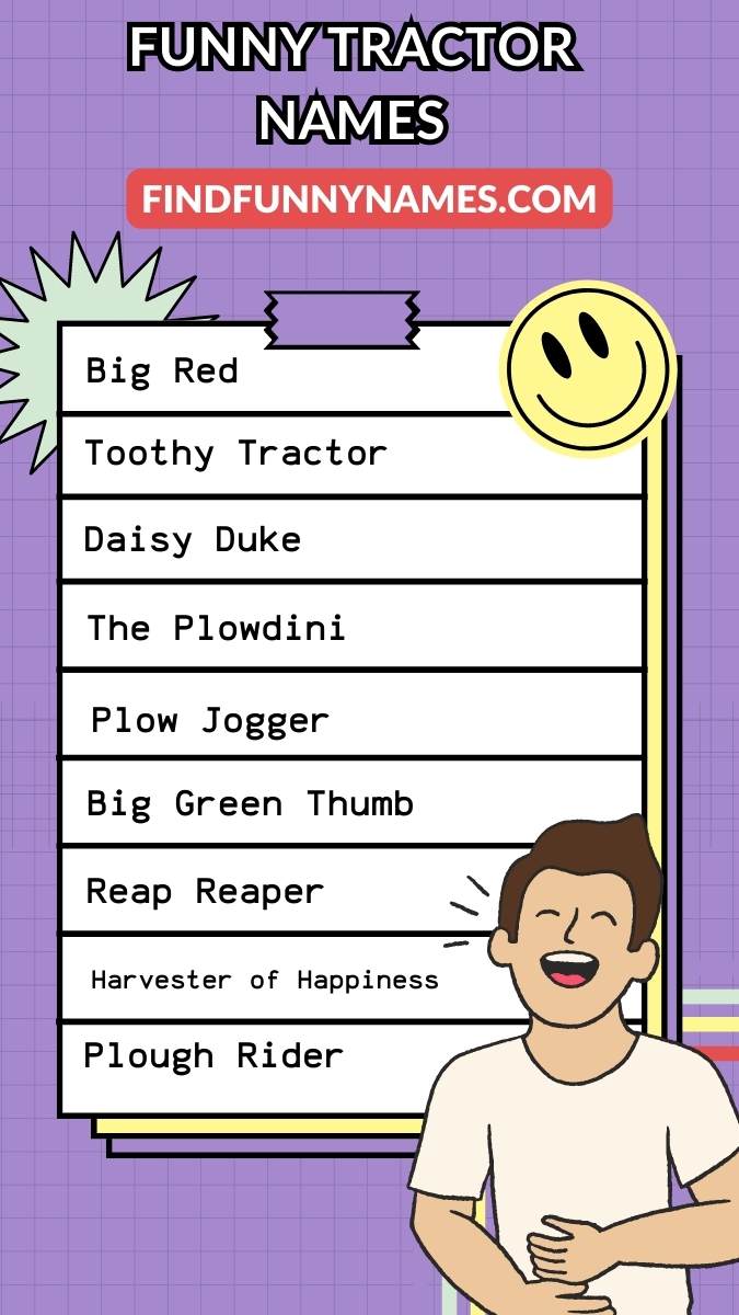 Funny Tractor Names