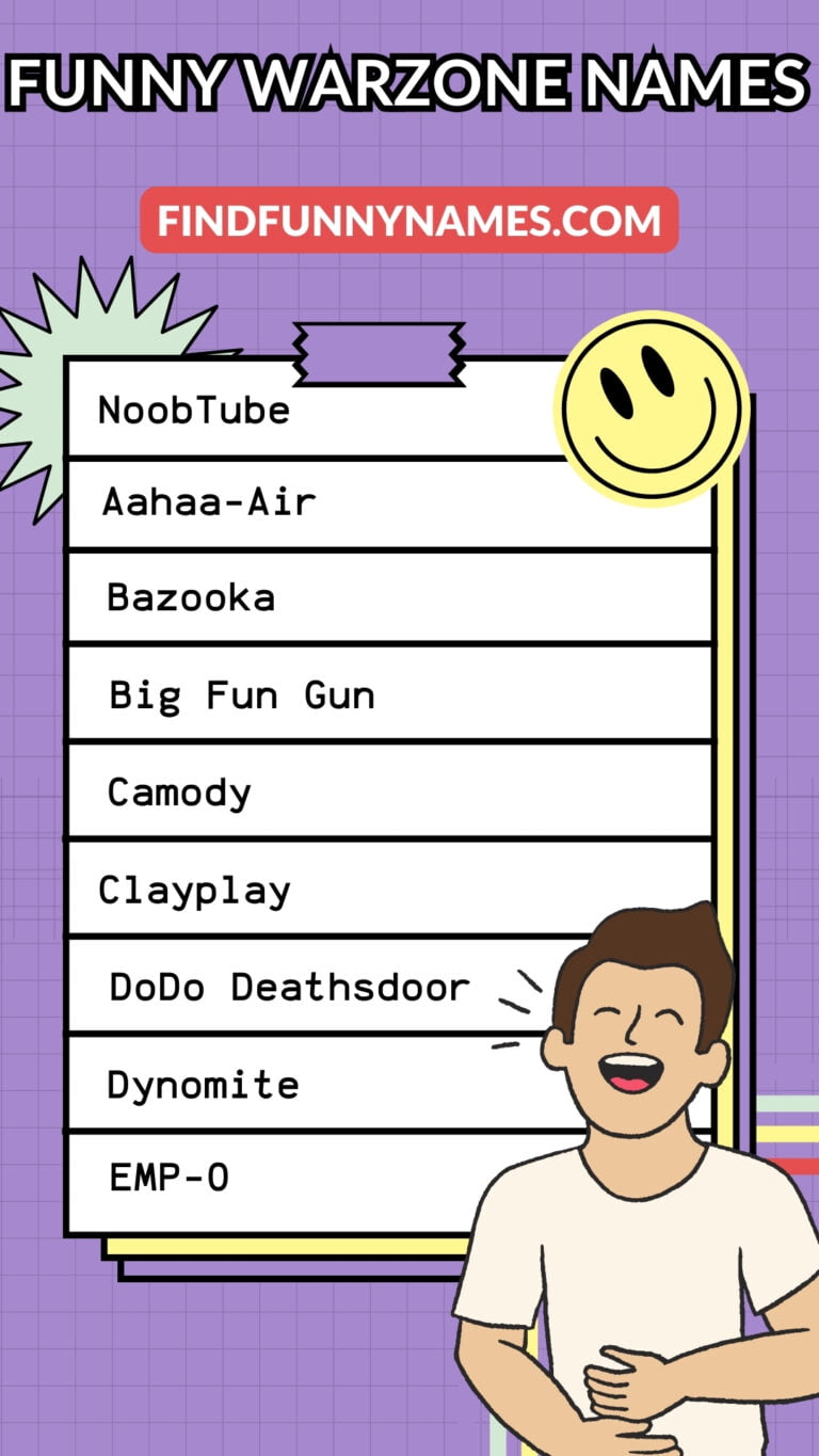 200+ Funny Warzone Names (Add Humor to Your Strategy)