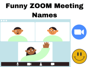 Funny Zoom Meeting Names (Spice Up Your Virtual Gathering)